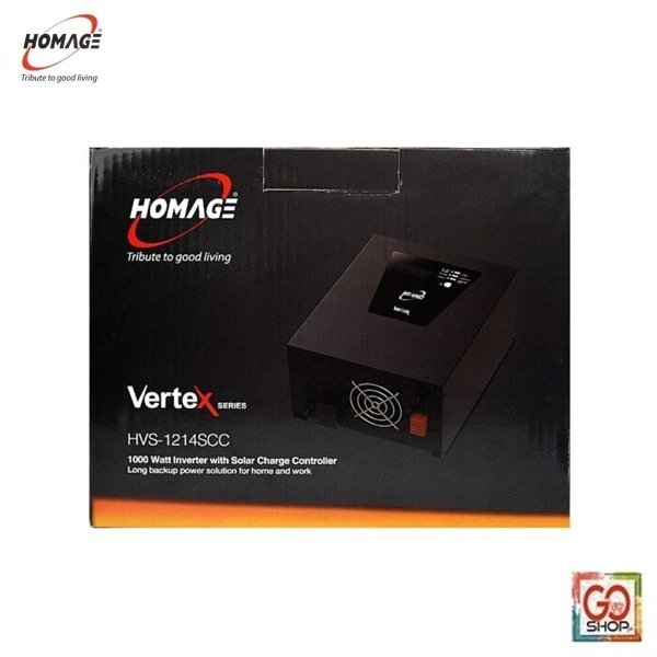 Homage UPS Inverter HVS-1214 SCC Vertex Solar Charge - 1000W Price In ...