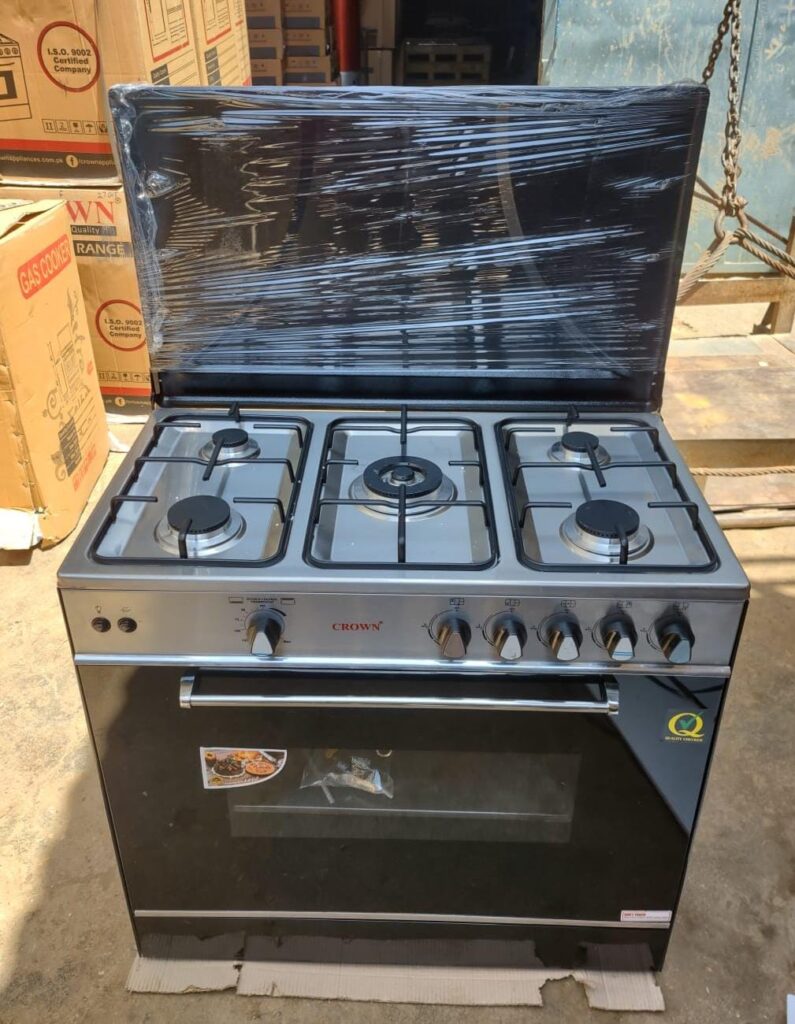 Crown Cooking Range 34-MT (5 Burner, 34 Inche) Tamchini Black Price In ...