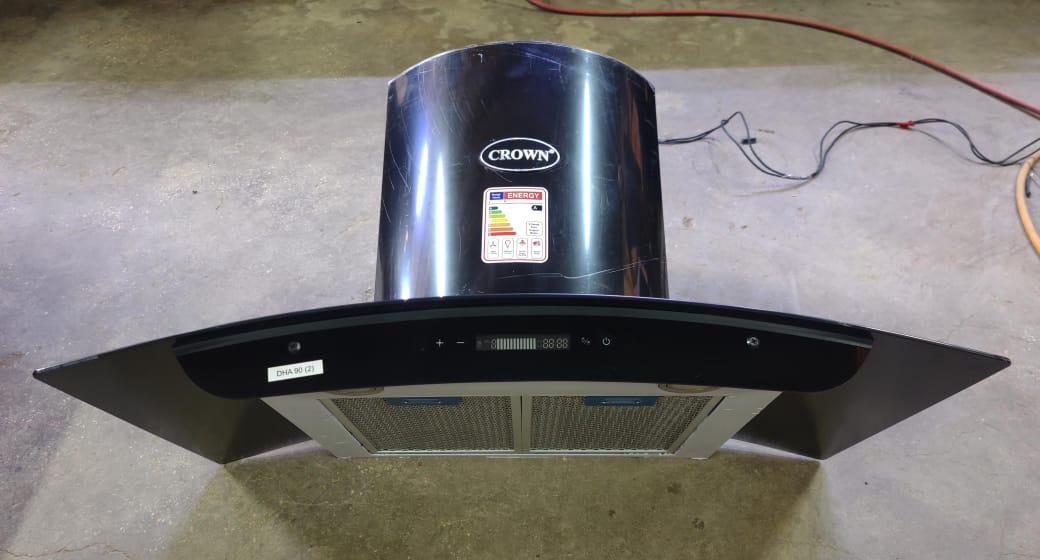Crown Kitchen Hood 70(2) - 70Cm Aluminium Filter + Digital Touch Sensor ...