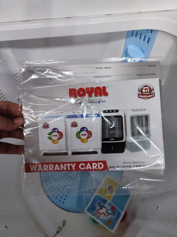 Buy Royal Washing Machine RW 1010SB - 10Kg Online At Goshop.pk