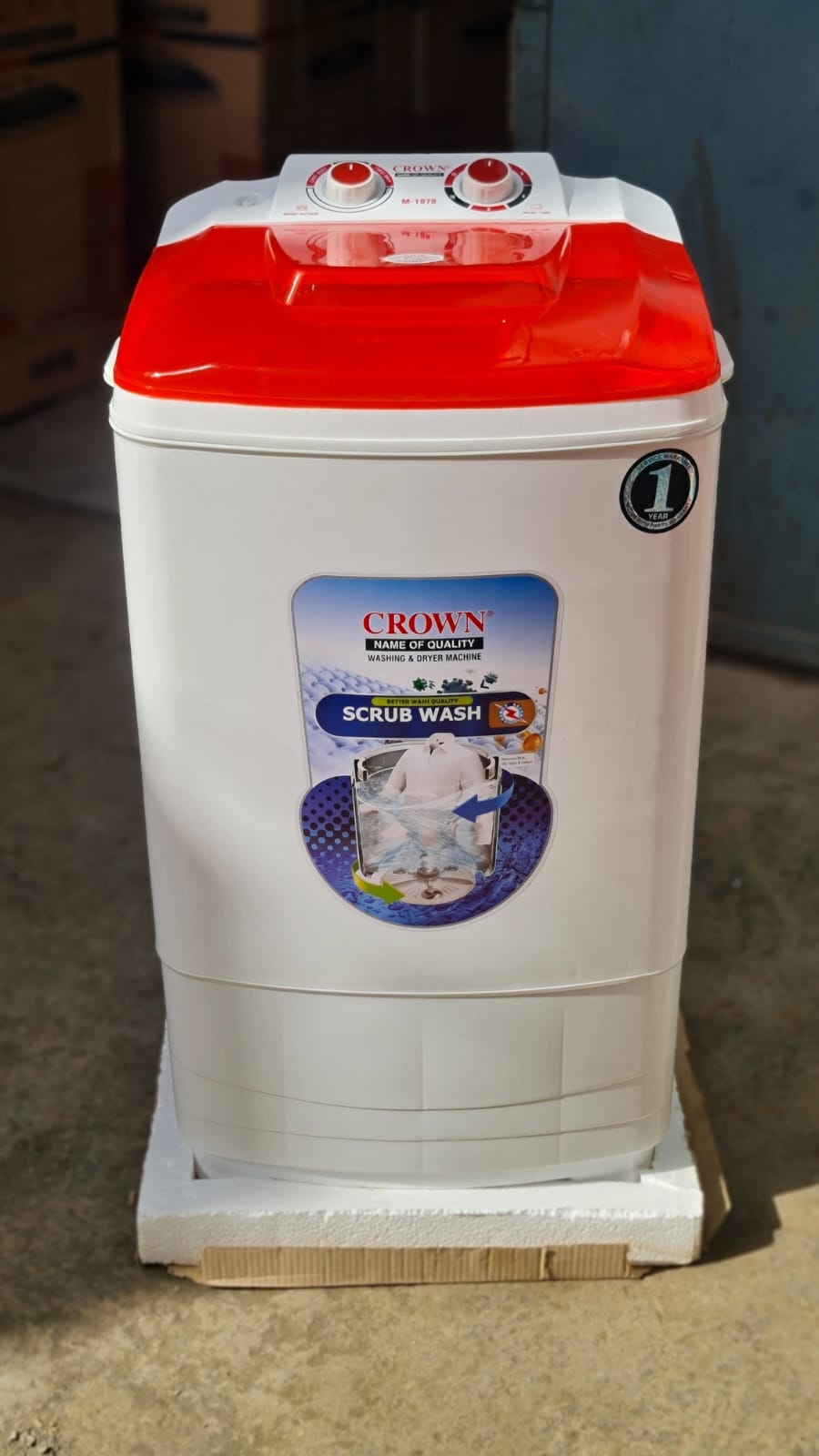 Crown Washing Machine WM1070 - 8Kg Price In Pakistan | Buy Online At ...