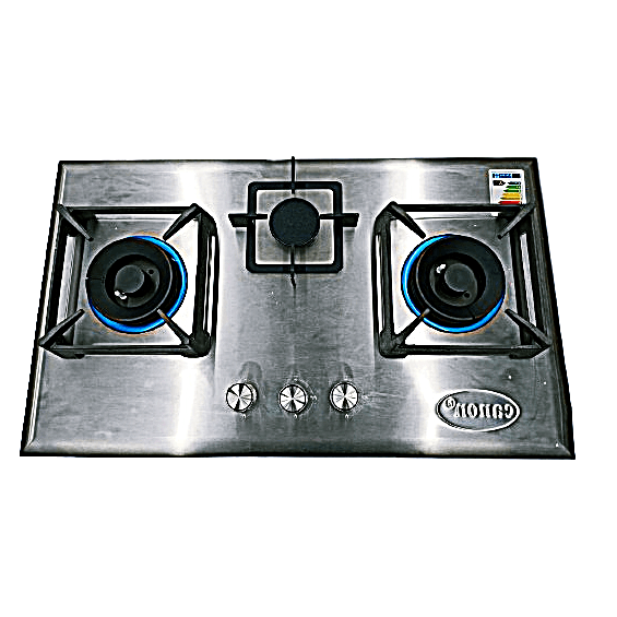 Canon Gas Built-in Hob CA-444 (3 Burner) Stainless Steel - Silver Price ...