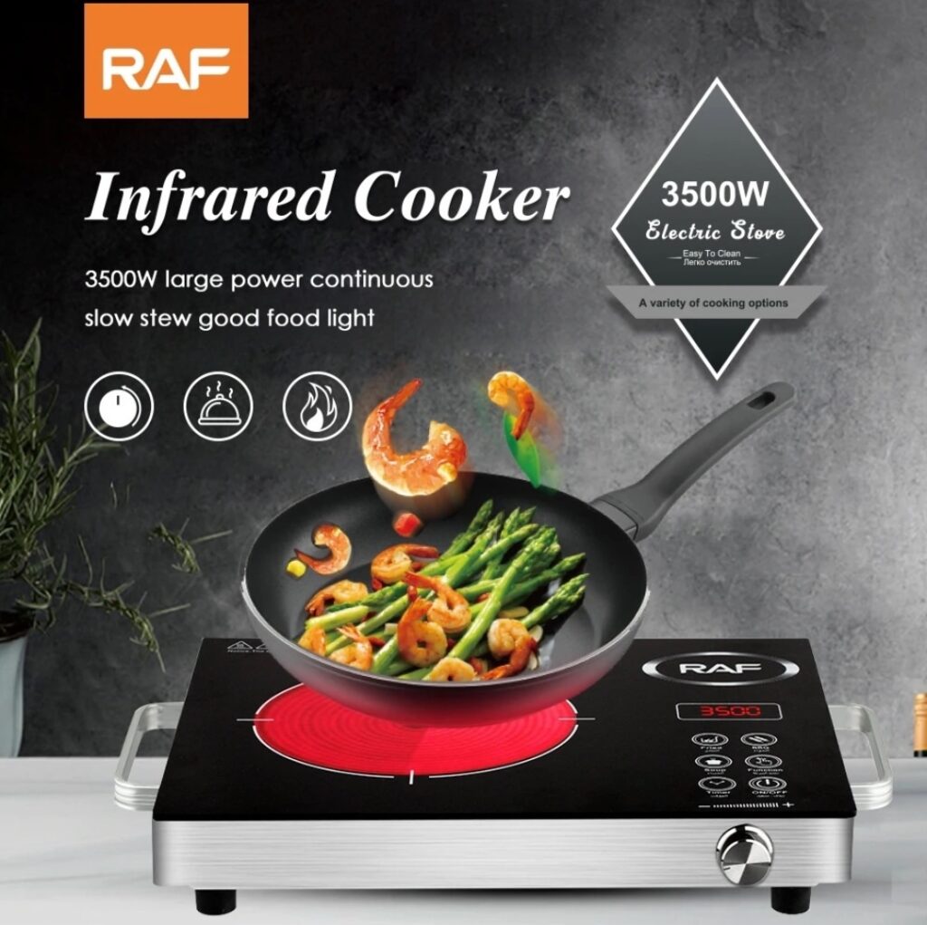 RAF R-8019 Electric Stove, Infrared Cooker, HotPlate, Electric Chula ...