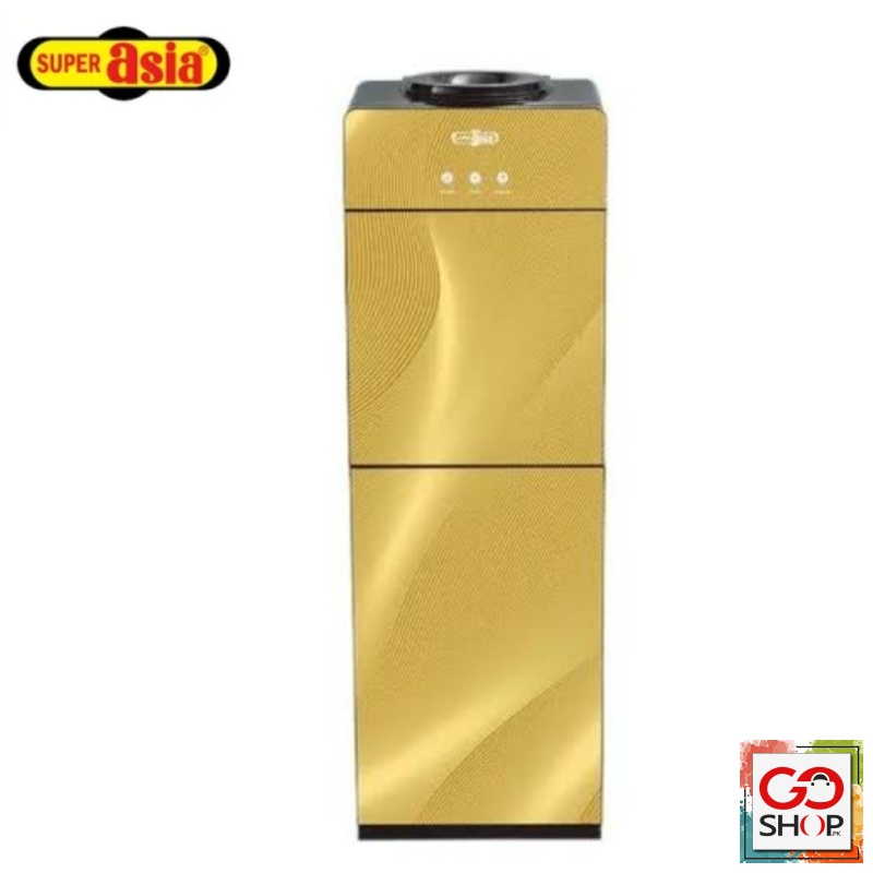 Super Asia Water Dispenser HC-54G (3 Tap) Glass Door With Fridge ...