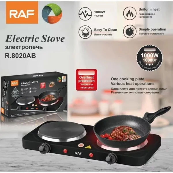 RAF R-8020AB Electric Stove, Ceramic Cooker, HotPlate, Electric Chula ...