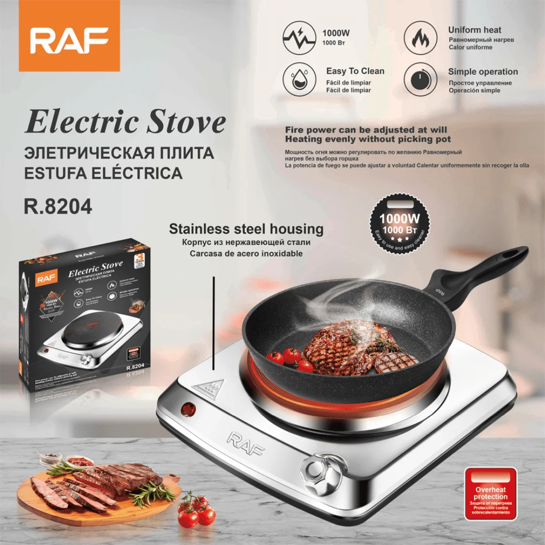 RAF R-8204 Electric Stove, Ceramic Cooker, HotPlate, Electric Chula ...