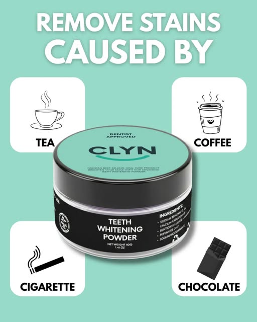Clyn PureSmile (Teeth Whitening Powder) Price In Pakistan | Buy Online ...
